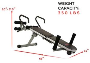 Sunny Health Back Stretcher Bench [ Inversion + Traction ]