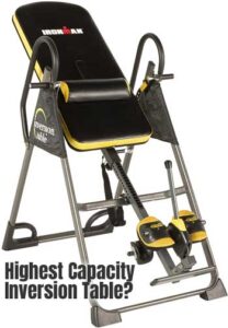 Ironman High Capacity Inversion Table - Review & Comparison